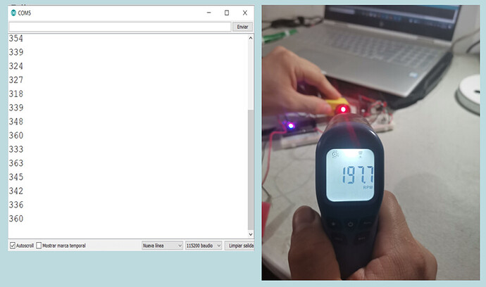 Medir RPM ESP-32 - Microcontroladores - Arduino Forum