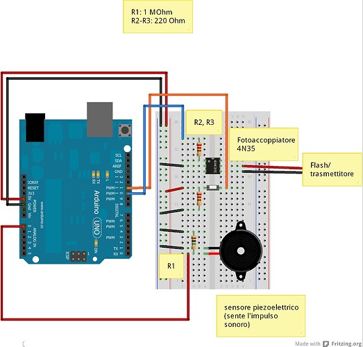 consigli su trigger per macchina fotografica - Hardware - Arduino Forum