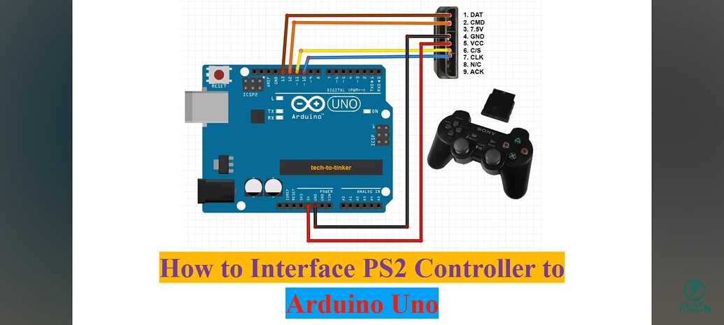 PS2 Controller not connecting - Programming - Arduino Forum