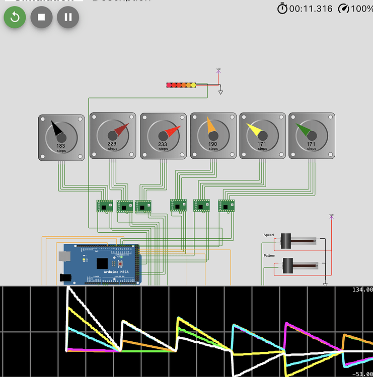 How to control 4 Nema 23 Stepper Motors simultaneously - 3rd Party ...