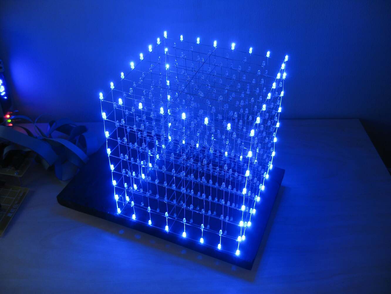 8x8x8 Led Cube Leds And Multiplexing Arduino Forum