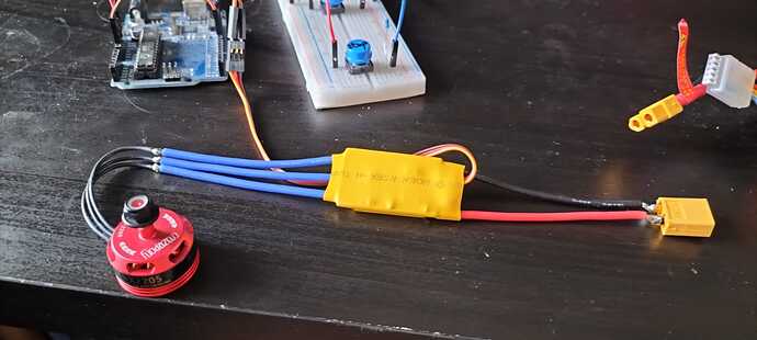 Help! ESC with Brushless motor Programming Problems - Motors, Mechanics ...
