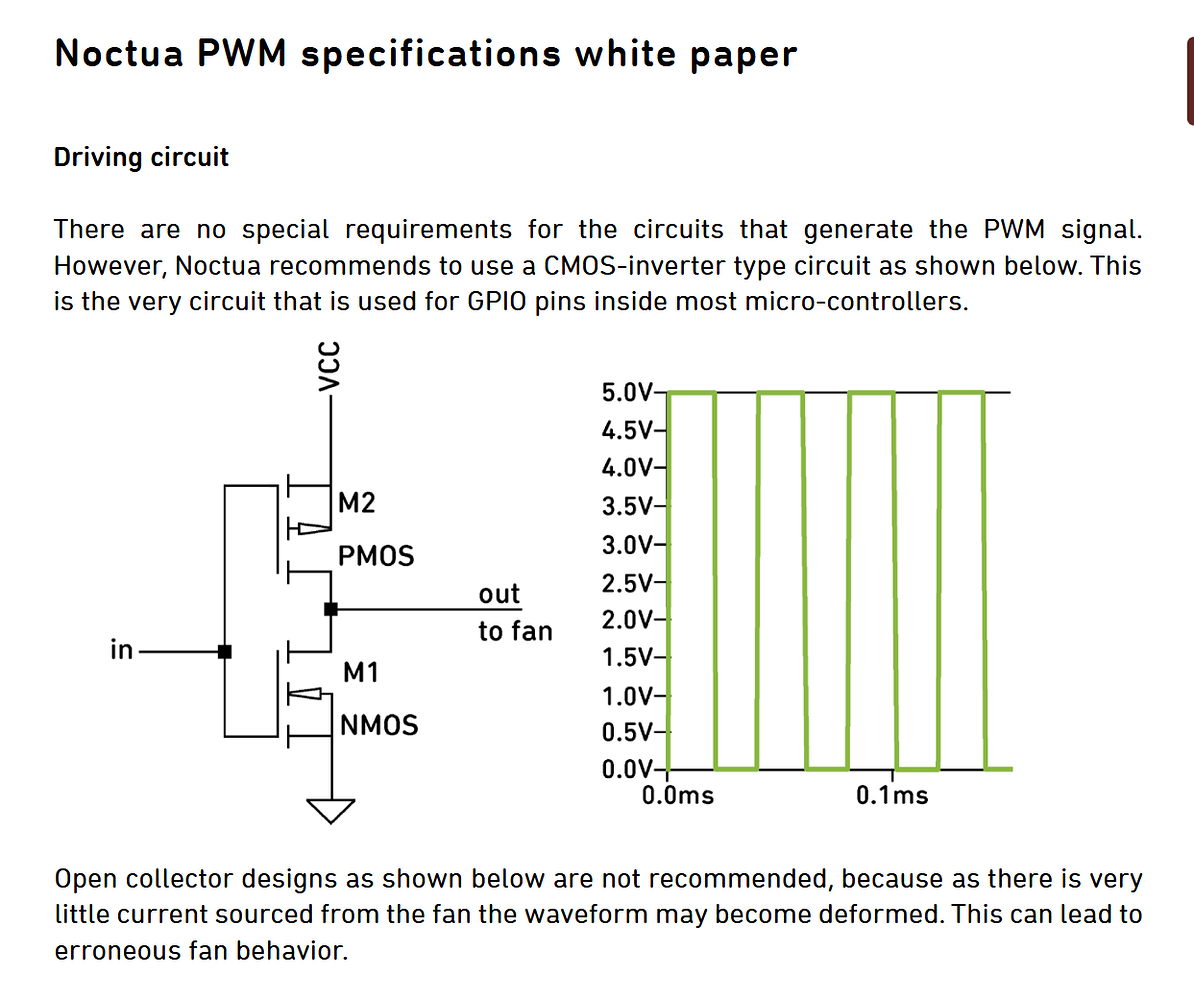 Using Nano to directly PWM Noctua fans - General Guidance - Arduino Forum