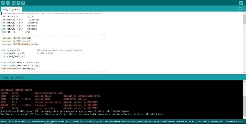 Engines start as soon as you receive the code - Programming - Arduino Forum