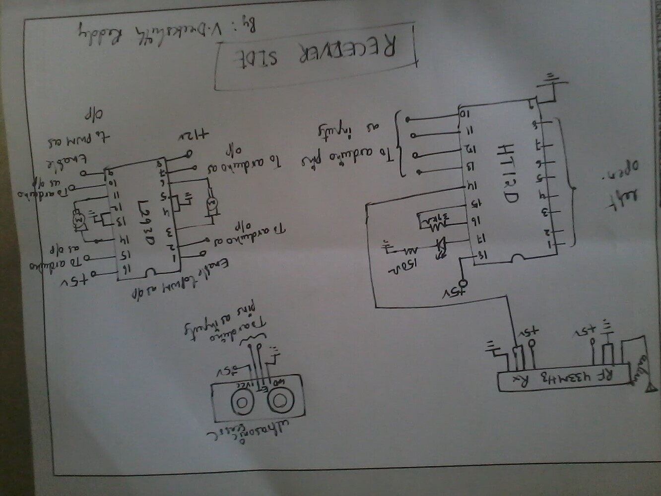 arduino+rf433mhz+encoder+decoder+ultrasonic sensor - General Guidance - Arduino Forum
