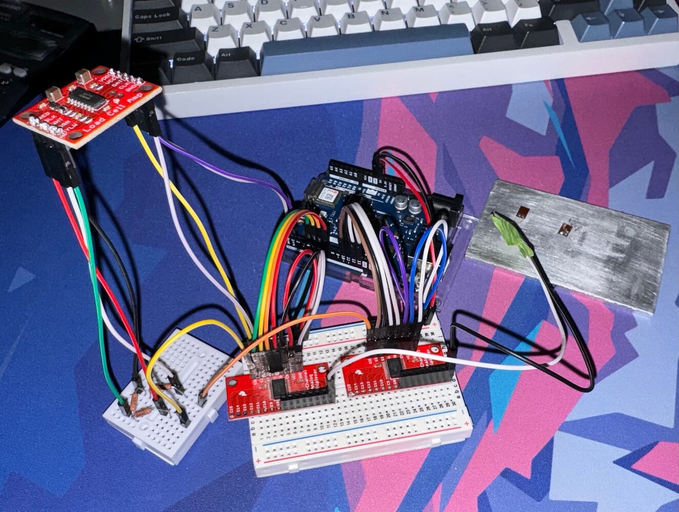 Reading multiple strain gauges with CD74HC4067 multiplexer - Page 2 - General Guidance - Arduino ...