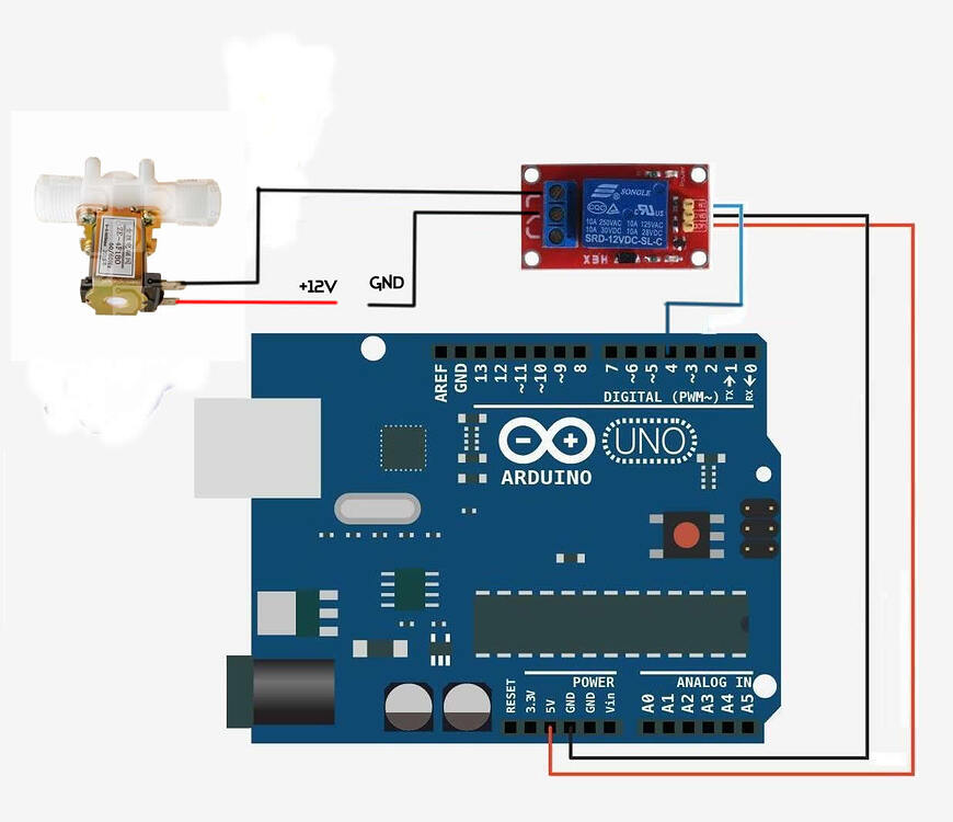 Como conectar elevtrovalvula 12v dc - Español - Arduino Forum