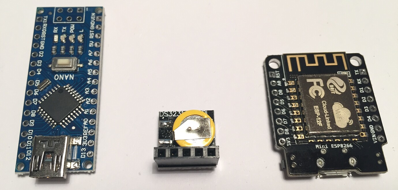 Arduino Nano , RTC & Wlan für WordClock - Deutsch - Arduino Forum
