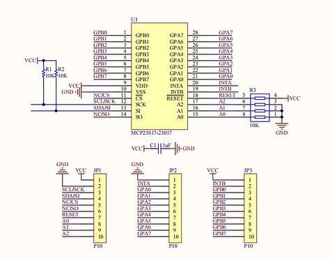 Problem using CJMCU-2317 MCP23017 - LEDs and Multiplexing - Arduino Forum
