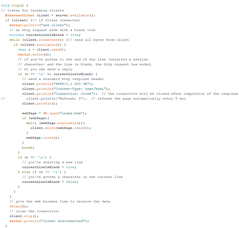 Change element in HTML page hosted on arduino - General Guidance ...