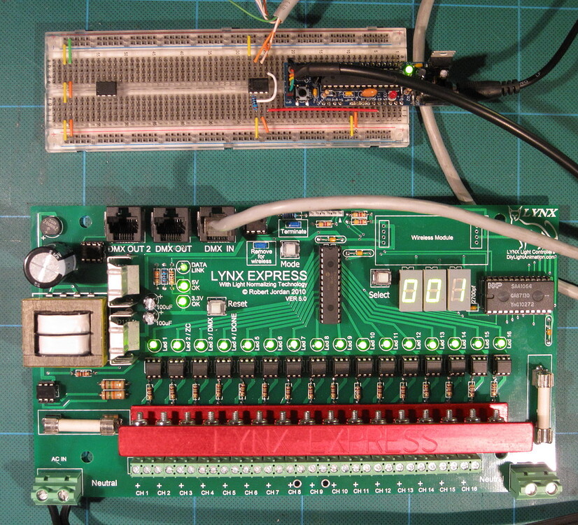 RS485 chip overheating in DIY DMXShield circuit - Networking, Protocols, and Devices - Arduino Forum