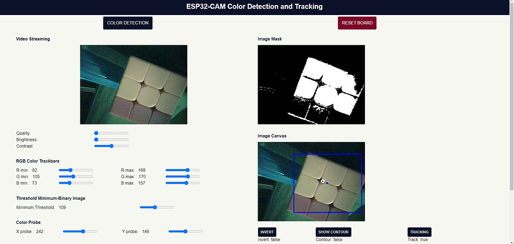 How to make an ESP32-CAM detect multiple colors? - General Guidance - Arduino Forum