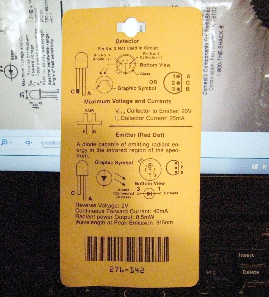 Ir Phototransistor Pinout Hookup Question Page 2 General