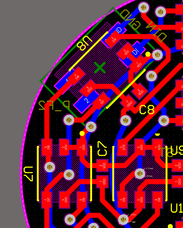Ws2813 Custom Board Single Led Not Working Leds And Multiplexing Arduino Forum