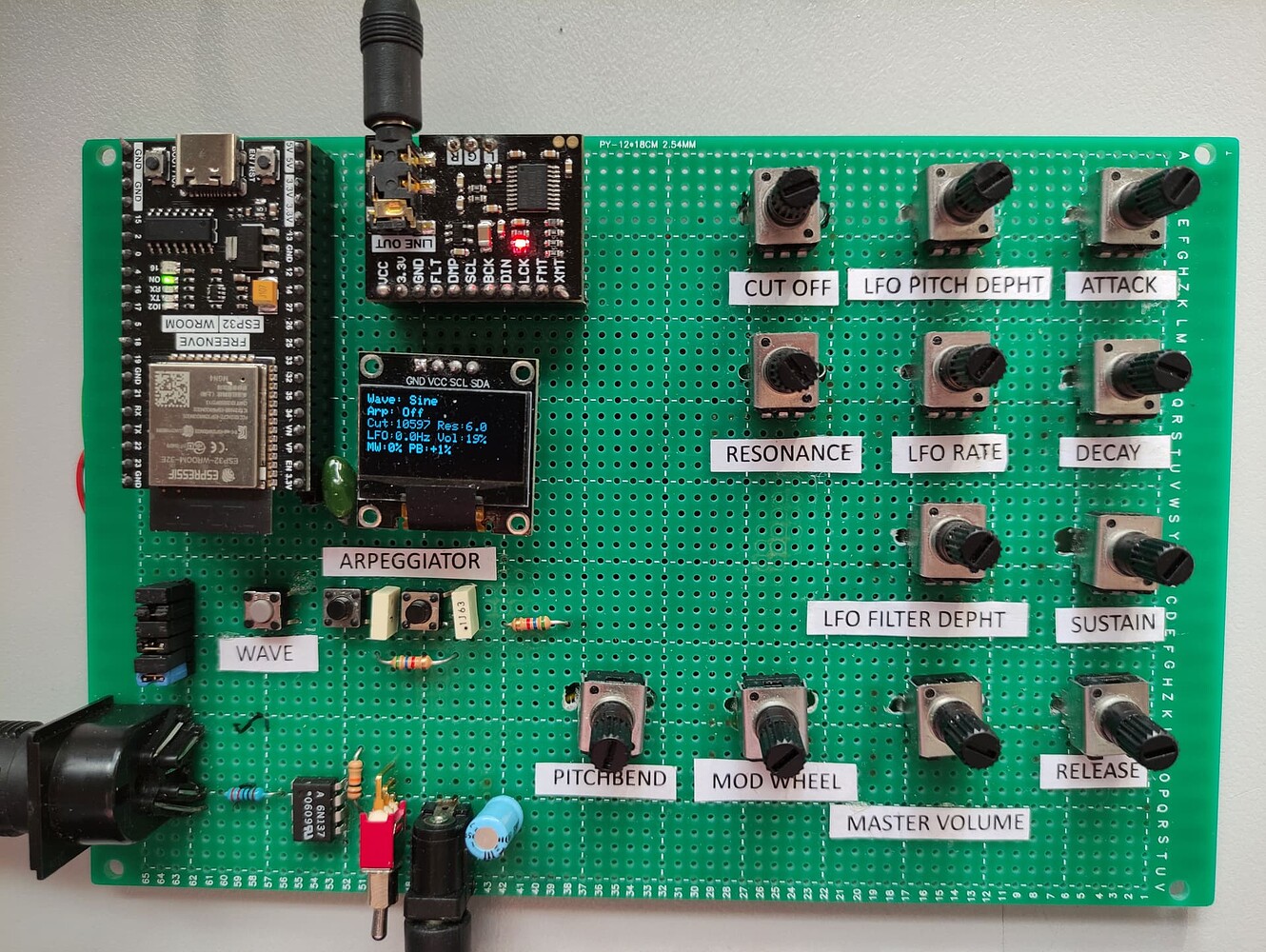 ESP32-S3 Synthesizer Project with AI-Assisted Code (Studio AI) - Showcase - Arduino Forum