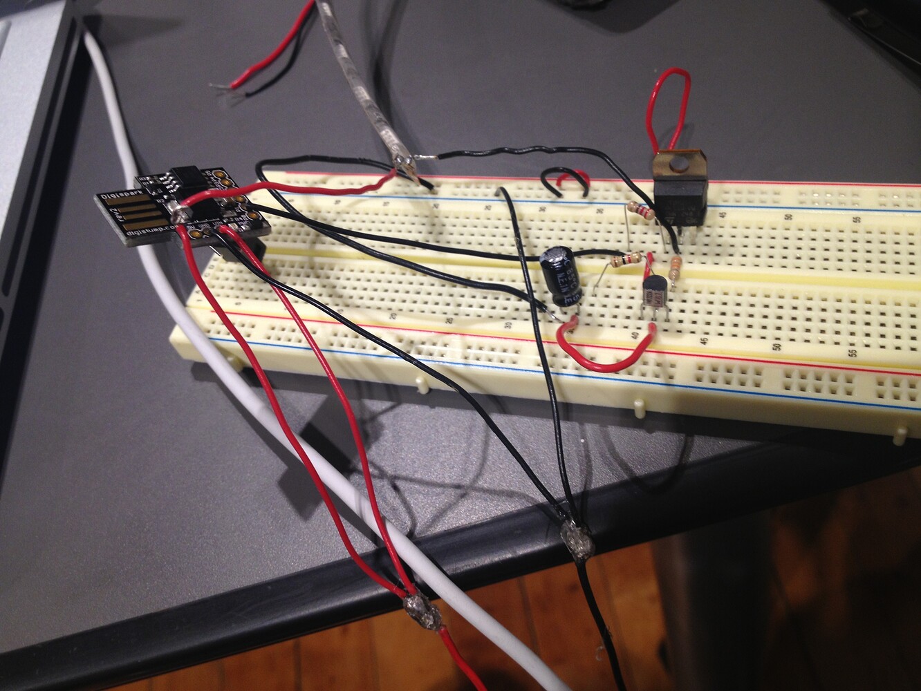 Monochrome Fading with RGB LED strip - LEDs and Multiplexing - Arduino ...