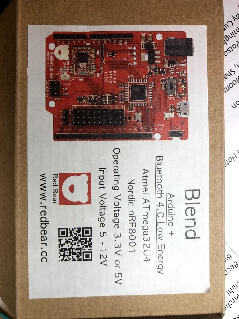 RedBearLab inherited please help - General Guidance - Arduino Forum