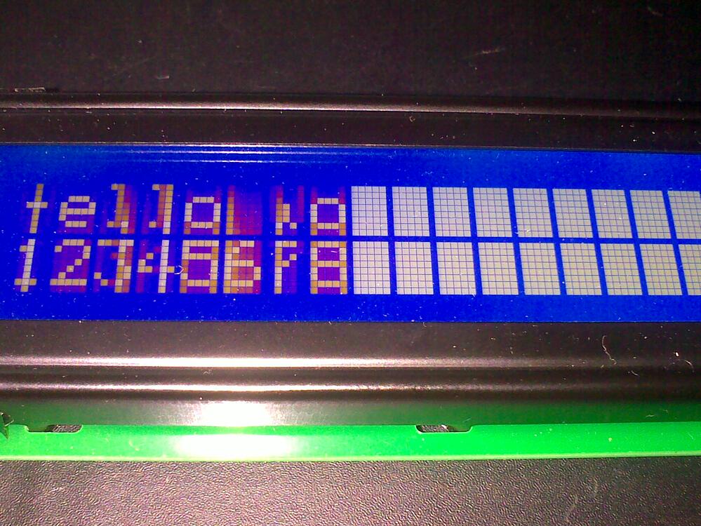 My 20x2 LCD doesnt work properly - Displays - Arduino Forum