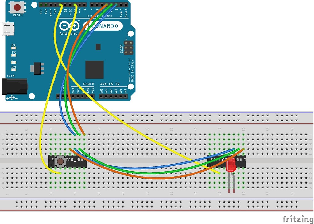 Kann man LEDs mit einem Multiplexer steuern? - Deutsch - Arduino Forum