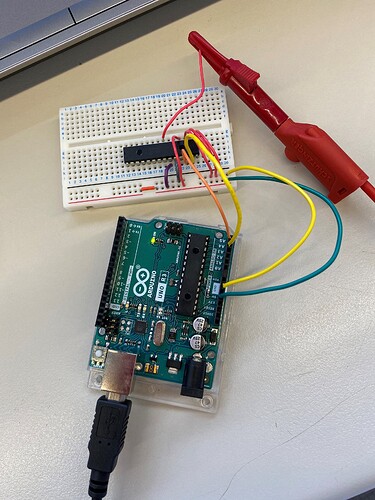 Problem With Connecting A Mcp23017 With Arduino Uno General Guidance Arduino Forum