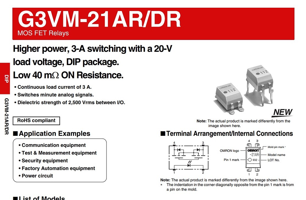 Help using solid state relay with Arduino G3VM-21AR - General ...