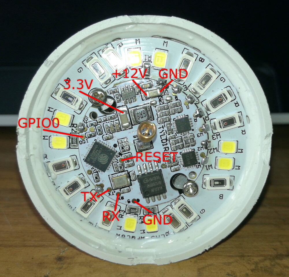ESP8266 RGB WW CW Tuya led - LEDs and Multiplexing - Arduino Forum
