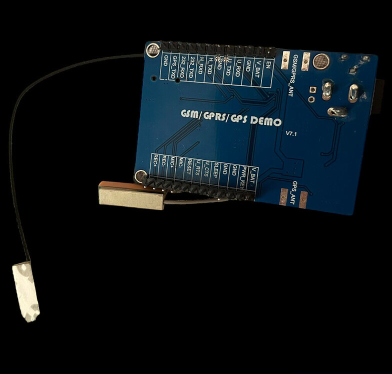 Here's an Arduino code that uses the SIM A7 AI Thinker Version 7.1 module to send an SMS message ...