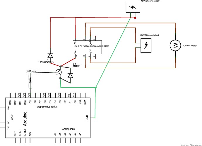 AC Motor killing arduino - Motors, Mechanics, Power and CNC - Arduino Forum
