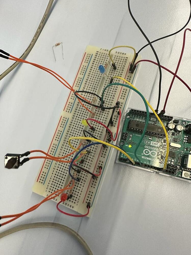 3 button leds ON when pressed, While 4th OFF - General Guidance - Arduino Forum
