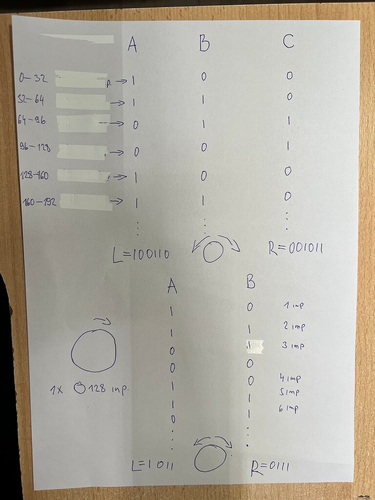 Converting Encoder Data To Hall Sensors Data Sensors Arduino Forum 