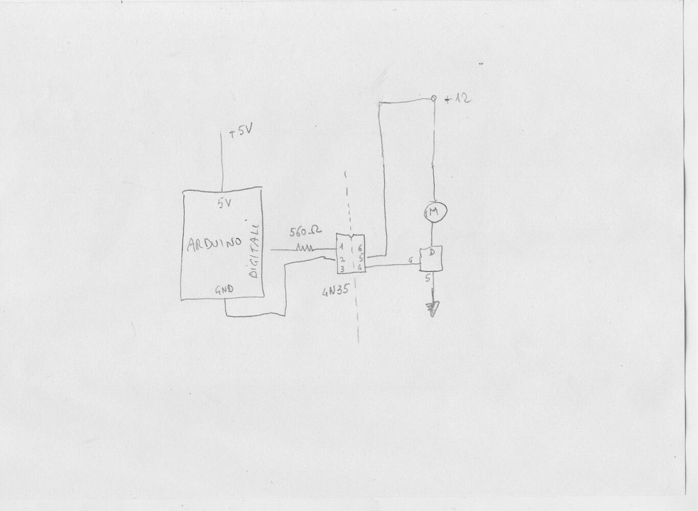 Motore a 12V con TIP120 - Hardware - Arduino Forum