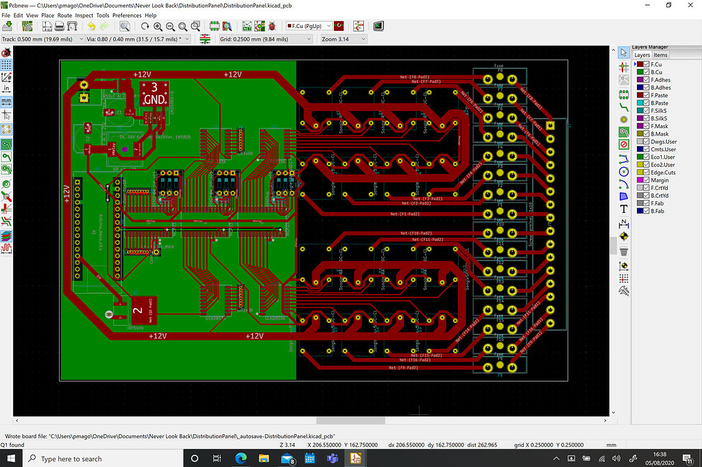 Relay Board, Nano, with buttons and LEDs circuit design review ...