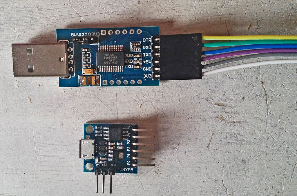 Programmare ATtiny85 con FTDI TF232RL e IDE di Arduino - Generale - Arduino Forum