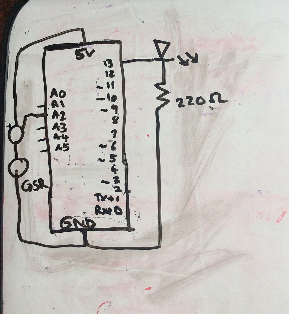 Galvanic Skin Response with the Arduino Uno - LEDs and Multiplexing ...