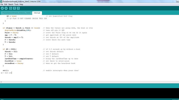 pulse sensor on arduino - General Guidance - Arduino Forum