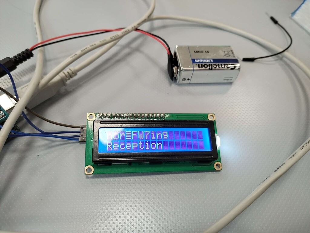 Strange character showing in the I2C lcd screen - Displays - Arduino Forum