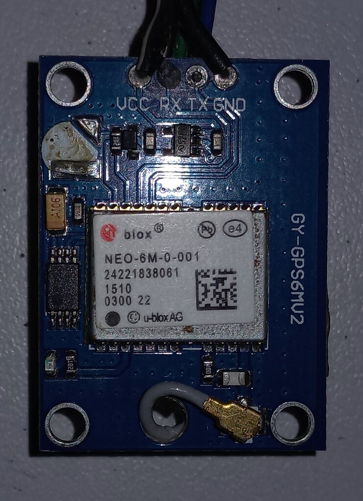 Ublox Neo-6M stalled after a few Hours - Networking, Protocols, and Devices - Arduino Forum