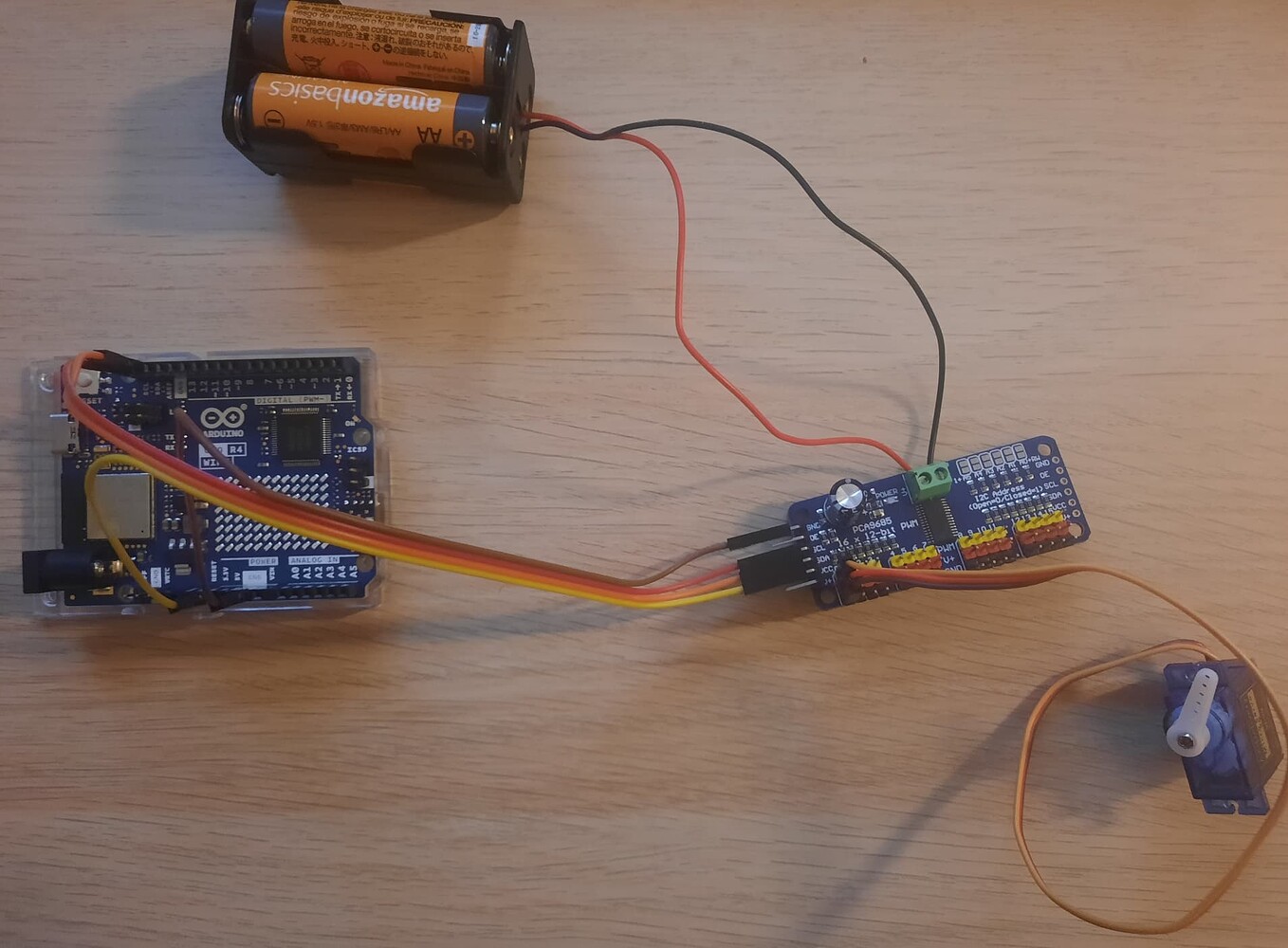PCA9685 not using external power - General Guidance - Arduino Forum