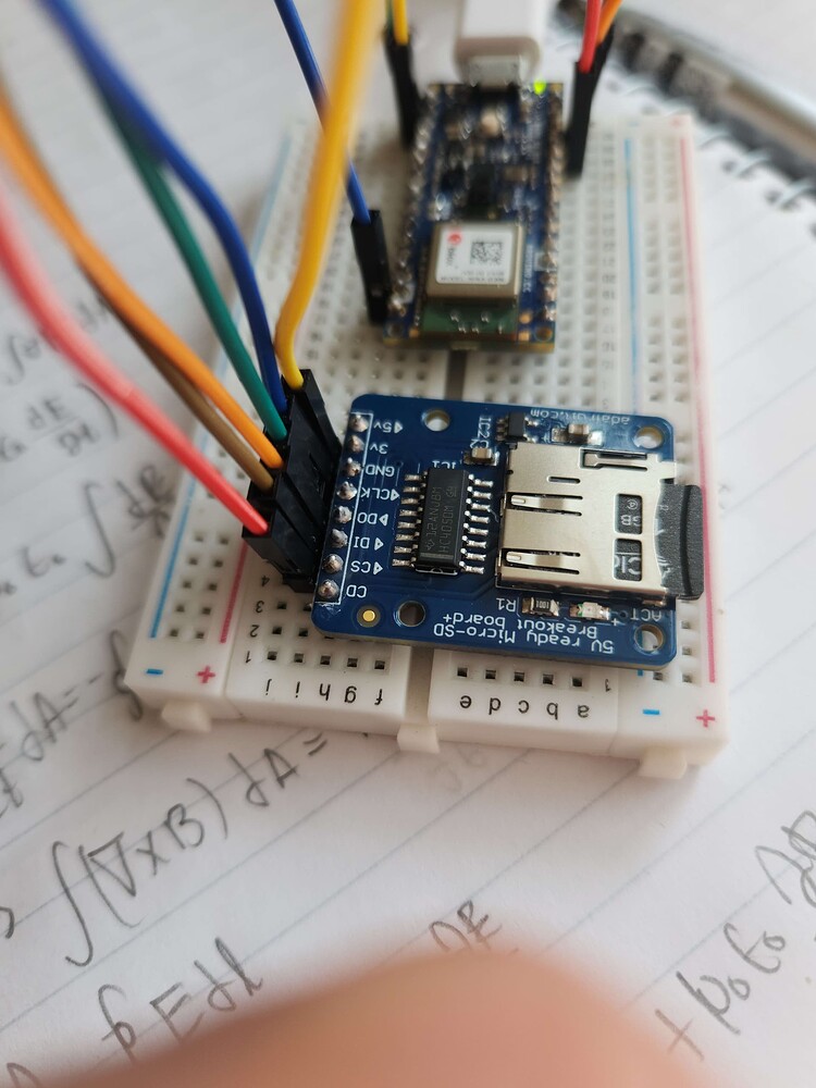 SD Card Not Working With Arduino Nano - General Guidance - Arduino Forum