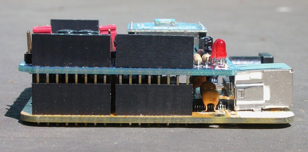 Fitting shields with stacking headers - General Discussion - Arduino Forum