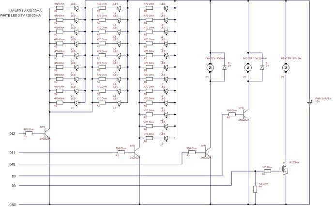 Control a few 12v circuits with an Arduino - General Guidance - Arduino ...