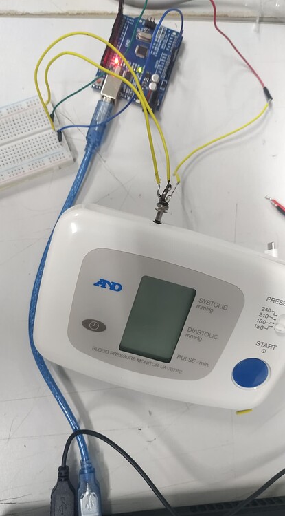 Send Serial to Digital Blood Pressure Monitor UA-767PC - Programming ...