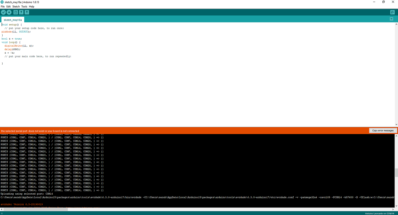Property 'upload.tool.serial' is undefined, and other ISP issues - IDE 2.x - Arduino Forum