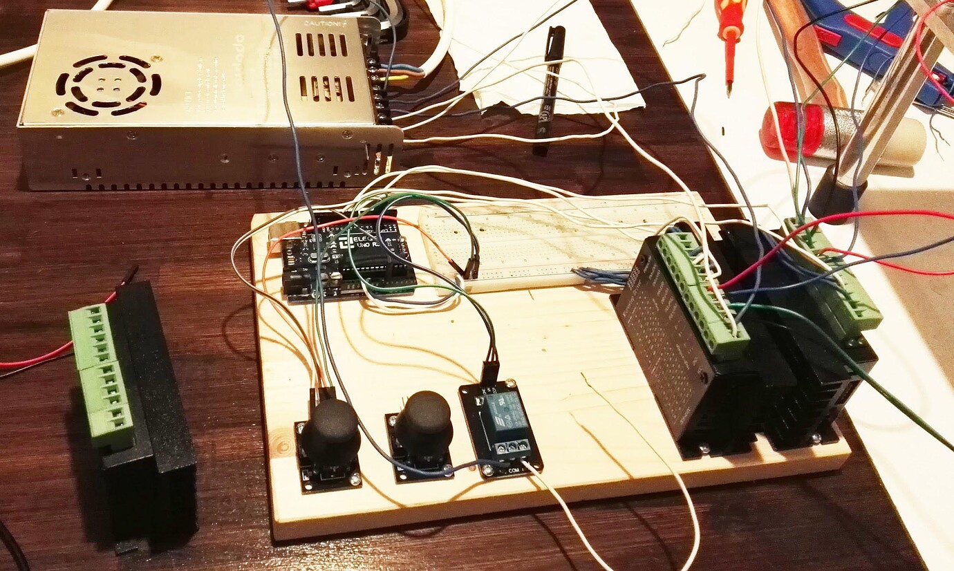 Problem with robotic arm with TB6600 and Nema23 steppers - General ...