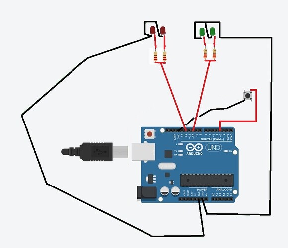 Toggling between two pairs of LEDs - General Guidance - Arduino Forum