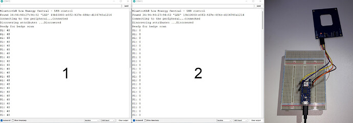 Accessing Serial1 while communicating via BLE - Programming - Arduino Forum