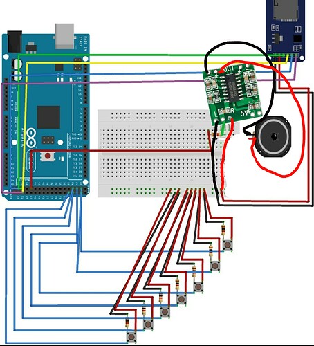 Duda de circuito con módulo amplificador - Hardware - Arduino Forum