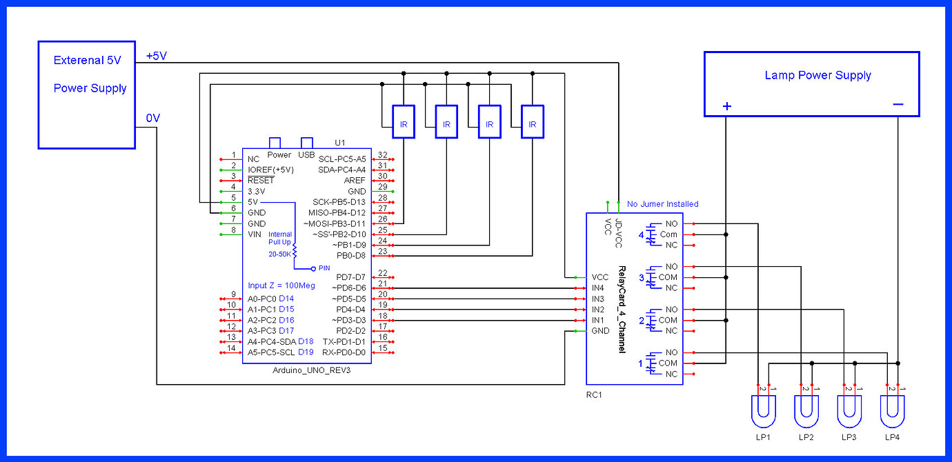 Control 4 channel relay with 4 IR sensors independently - Page 2 - Home ...