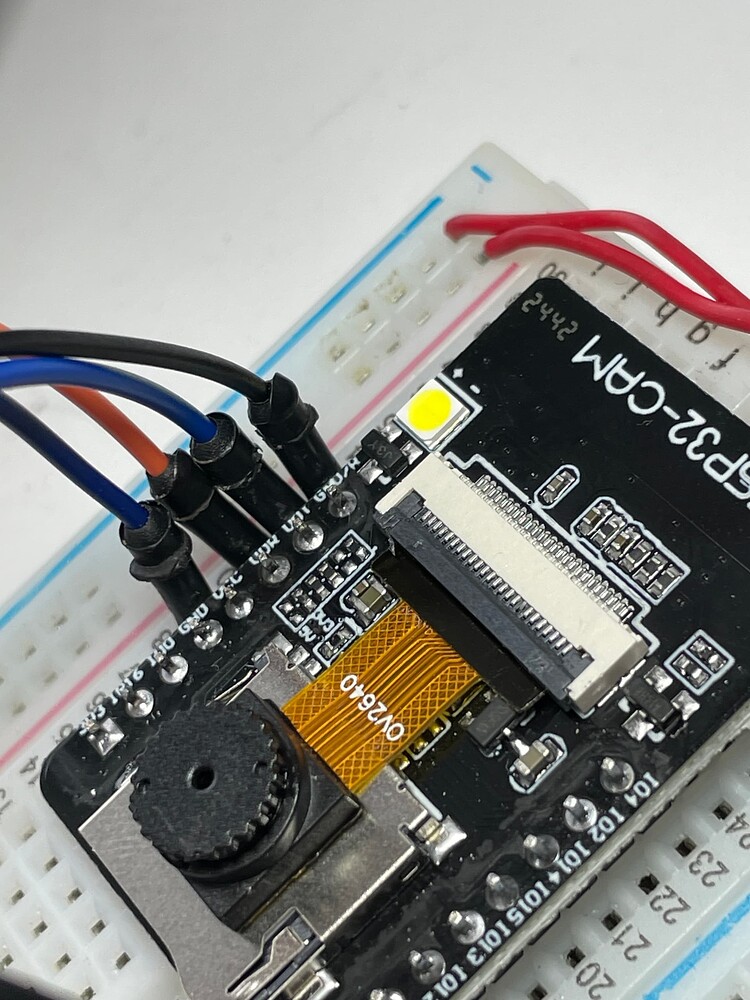 Unable to run esp32cam web server example - General Guidance - Arduino ...