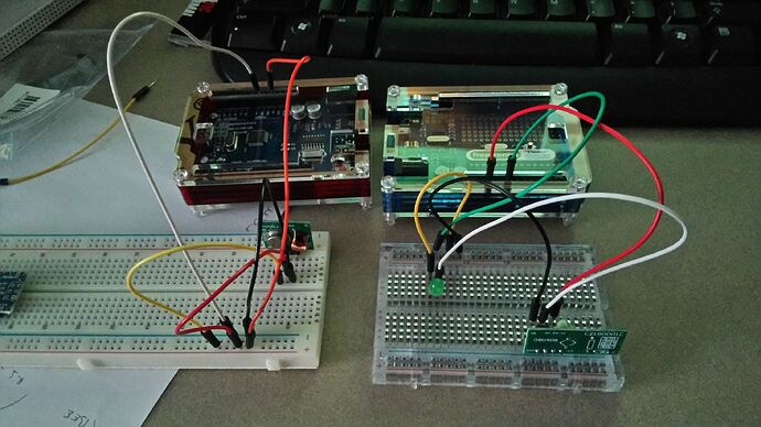RF 433MHz Transmitter/Receiver not working? - Networking, Protocols, and Devices - Arduino Forum